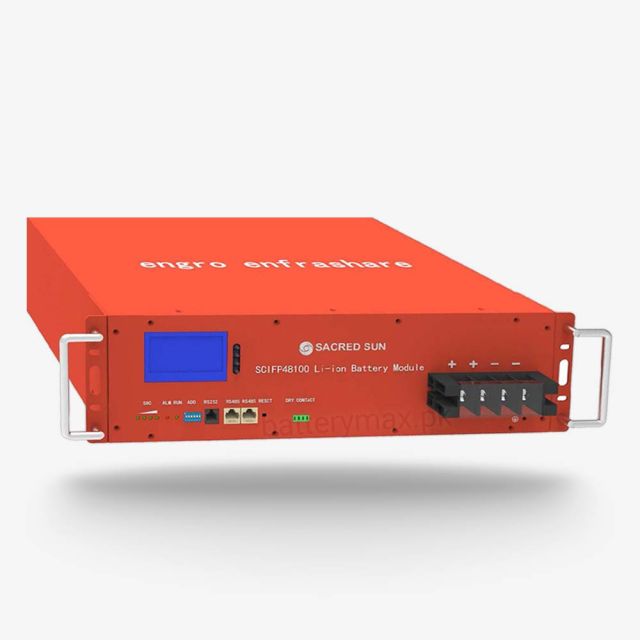 Narada NESR48100-16S 51.2V 100Ah 5.1kWh Lithium Iron Phosphate LiFePO4 (LFP) UPS and Solar ...