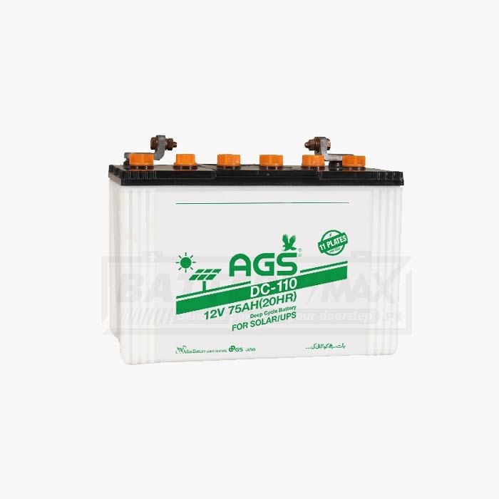 AGS DC-110 Deep Cycle Lead Acid Unsealed UPS & Solar Battery | Pakistan ...