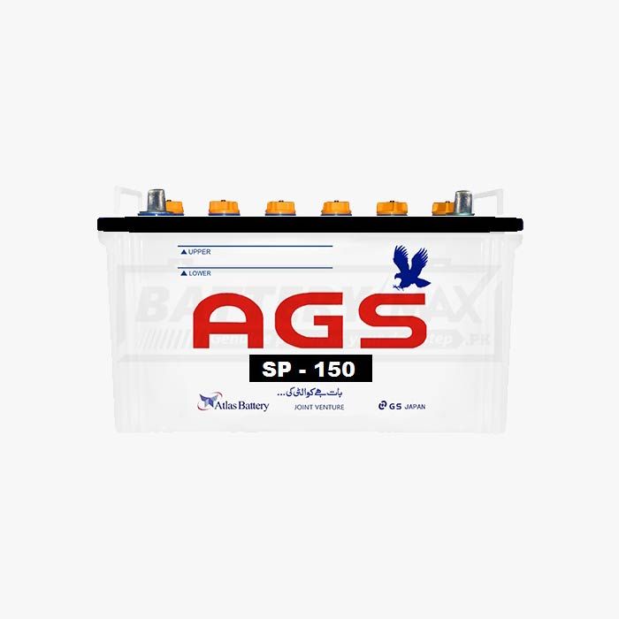 AGS SP-150 Lead Acid Unsealed Car Battery | Pakistan's Best Battery eShop