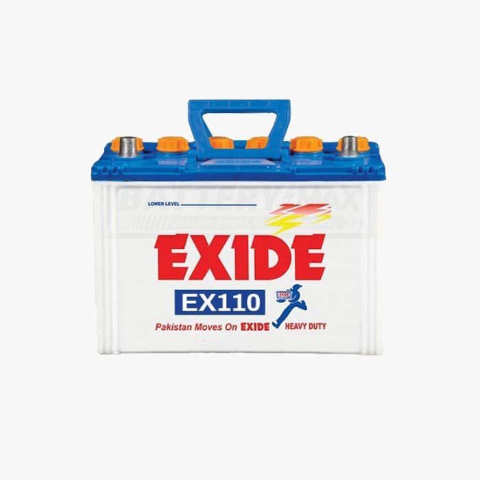 EXIDE EX110R Lead Acid Unsealed Car Battery | Pakistan's Best Battery eShop