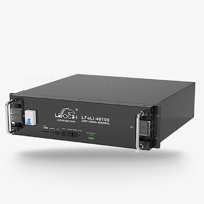 Leoch LFeLi-48100 48V 100Ah 4.8kWh Lithium Iron Phosphate LiFePO4 (LFP ...