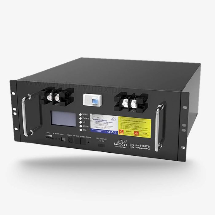 Leoch LFeLi-48100T 48V 100Ah 4.8kWh Lithium Iron Phosphate LiFePO4 (LFP ...