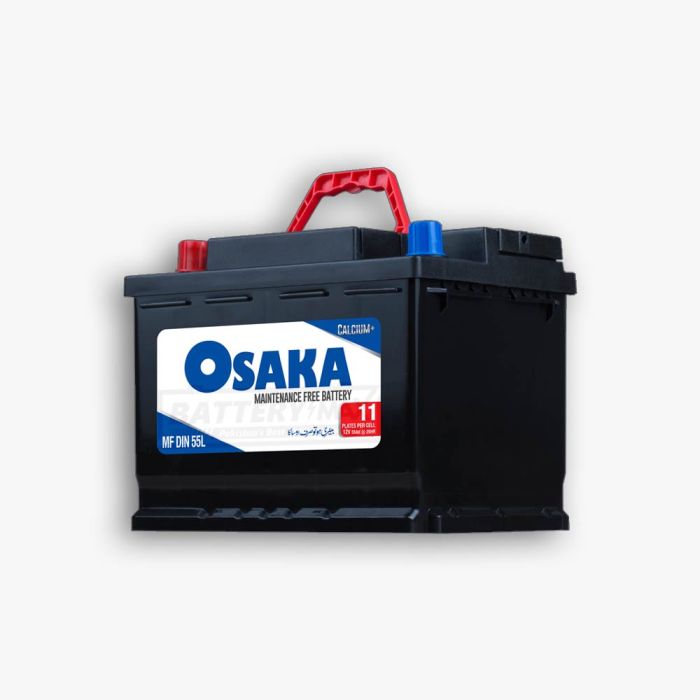 Osaka MF-DIN55 Lead Acid Sealed Car Battery | Pakistan's Best Battery eShop