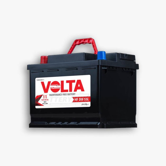 Volta MF DIN 55L Lead Acid Sealed Car Battery | Pakistan's Best Battery ...