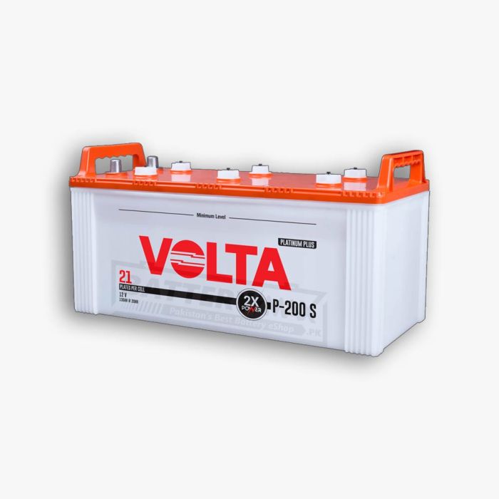 Volta P-200 S PLATINUM PLUS Lead Acid Unsealed Car Battery | Pakistan's ...